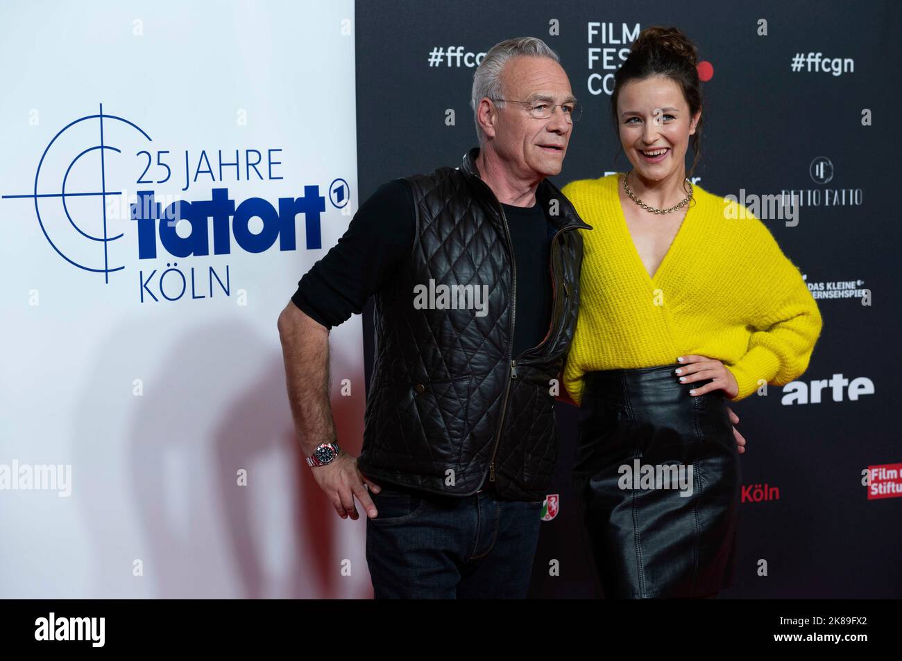 Cologne, Deutschland. 21st Oct, 2022. from left: Klaus J. BEHRENDT ...