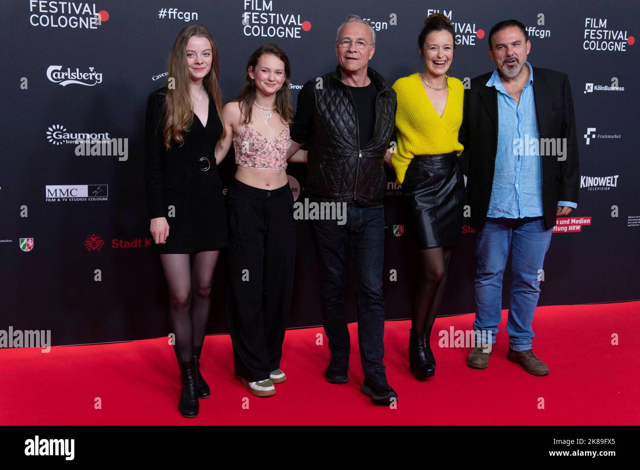 Cologne, Deutschland. 21st Oct, 2022. from left: Charlotte LORENZEN ...