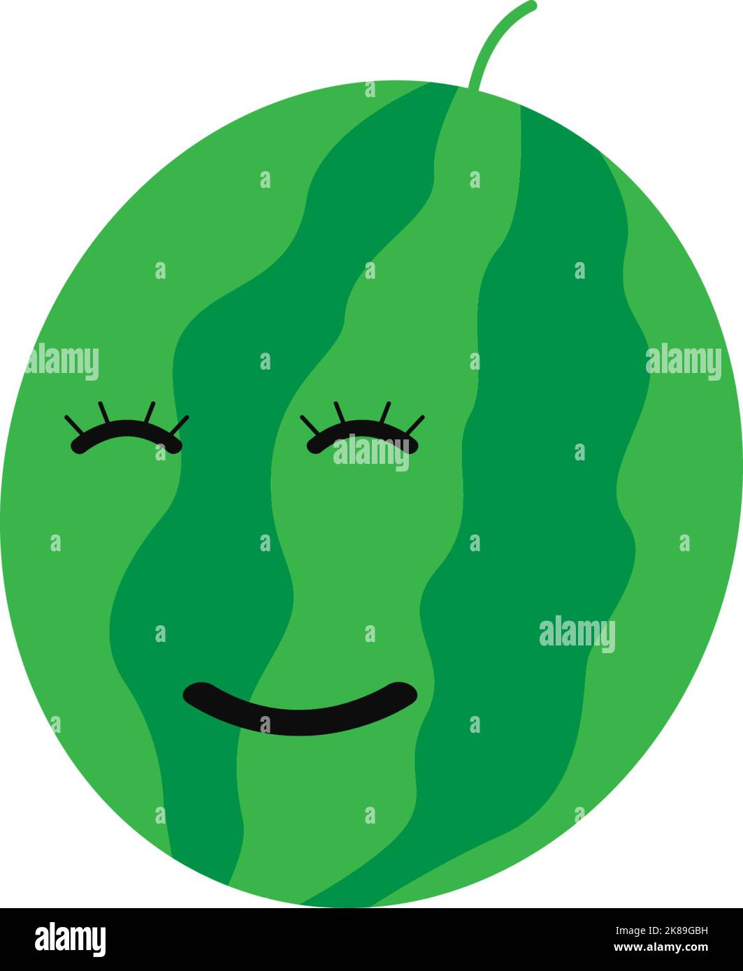 watermelon icon vector logo illustration design Stock Vector Image & Art - Alamy