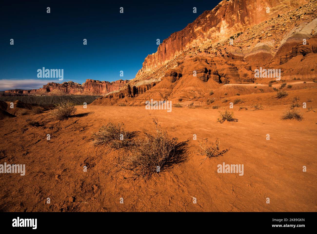 Capitol Reef National Park scenic drive. Capitol Reef is a ...