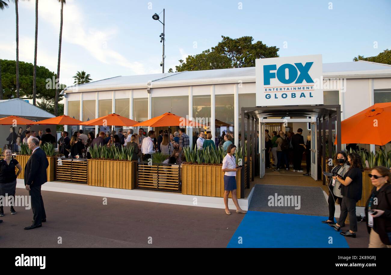 Cannes, France - October 17, 2022: MIPCOM/MIPJUNIOR - The International ...