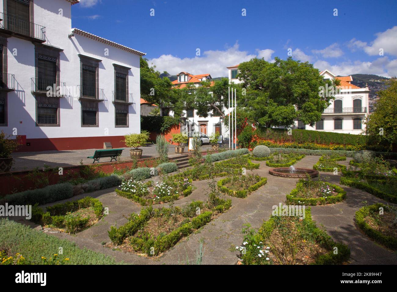 Portugal, Madeira, Funchal, Quinta das Cruzes, museum, garden Stock ...