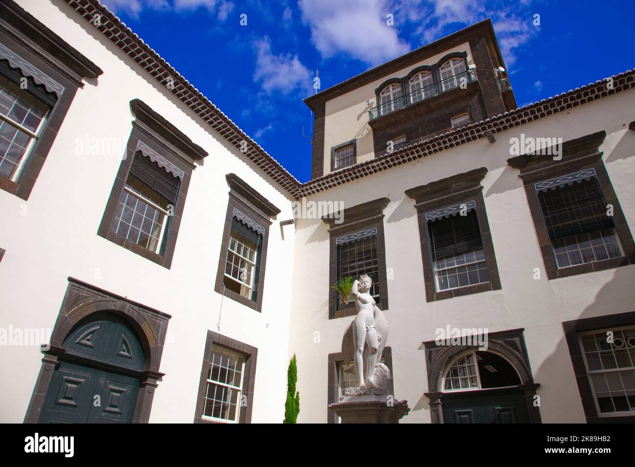 Portugal, Madeira, Funchal, Camara Municipal, Town Hall Stock Photo - Alamy