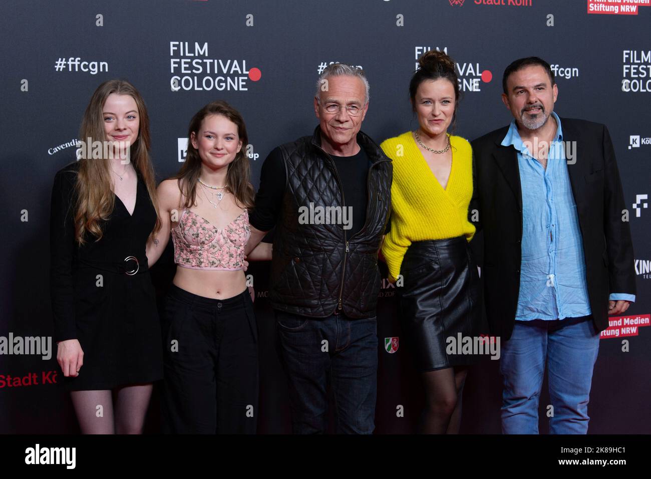 Cologne, Deutschland. 21st Oct, 2022. from left: Charlotte LORENZEN ...