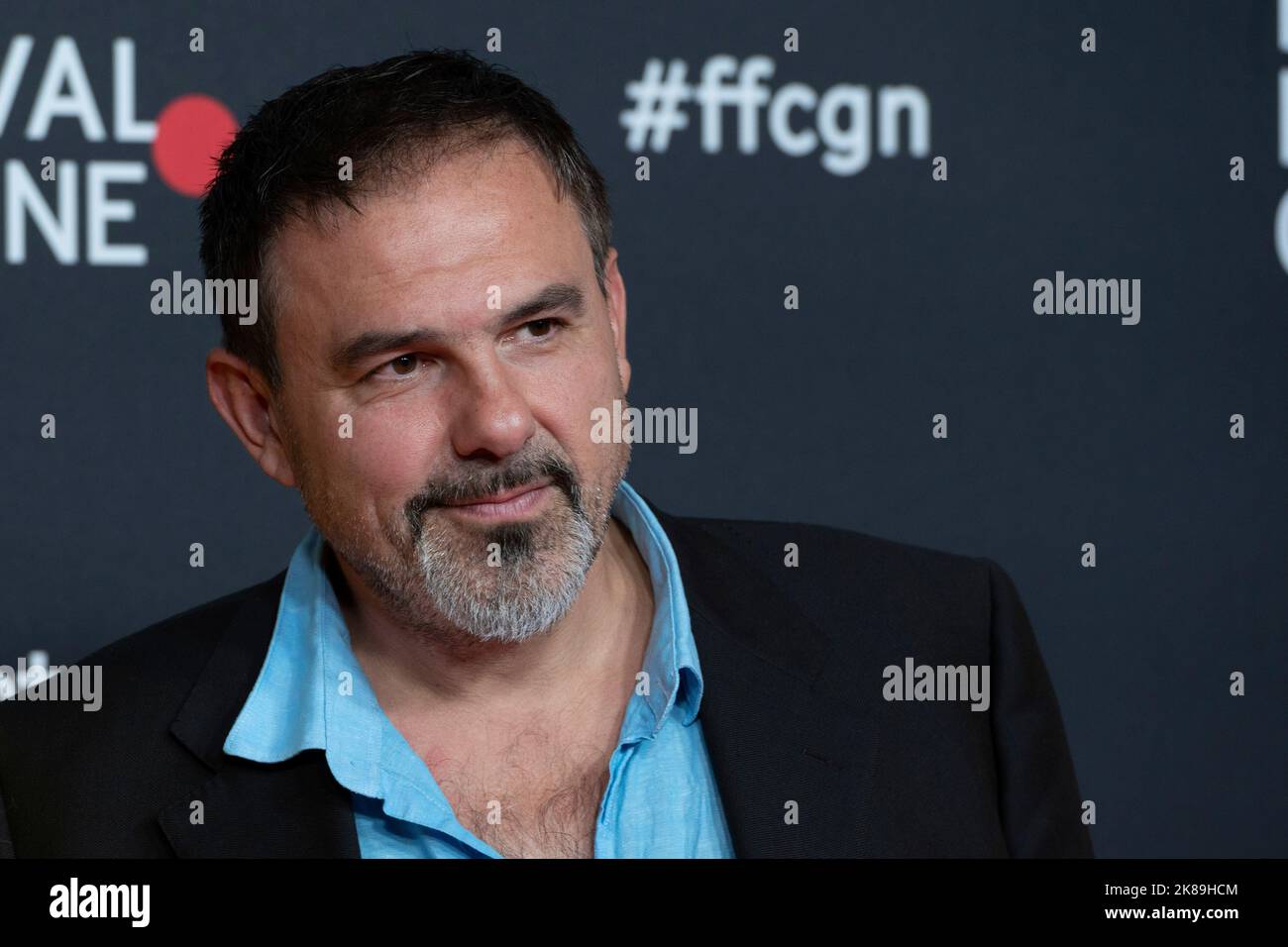 Cologne, Deutschland. 21st Oct, 2022. Carlos LOBO, actor, red carpet ...