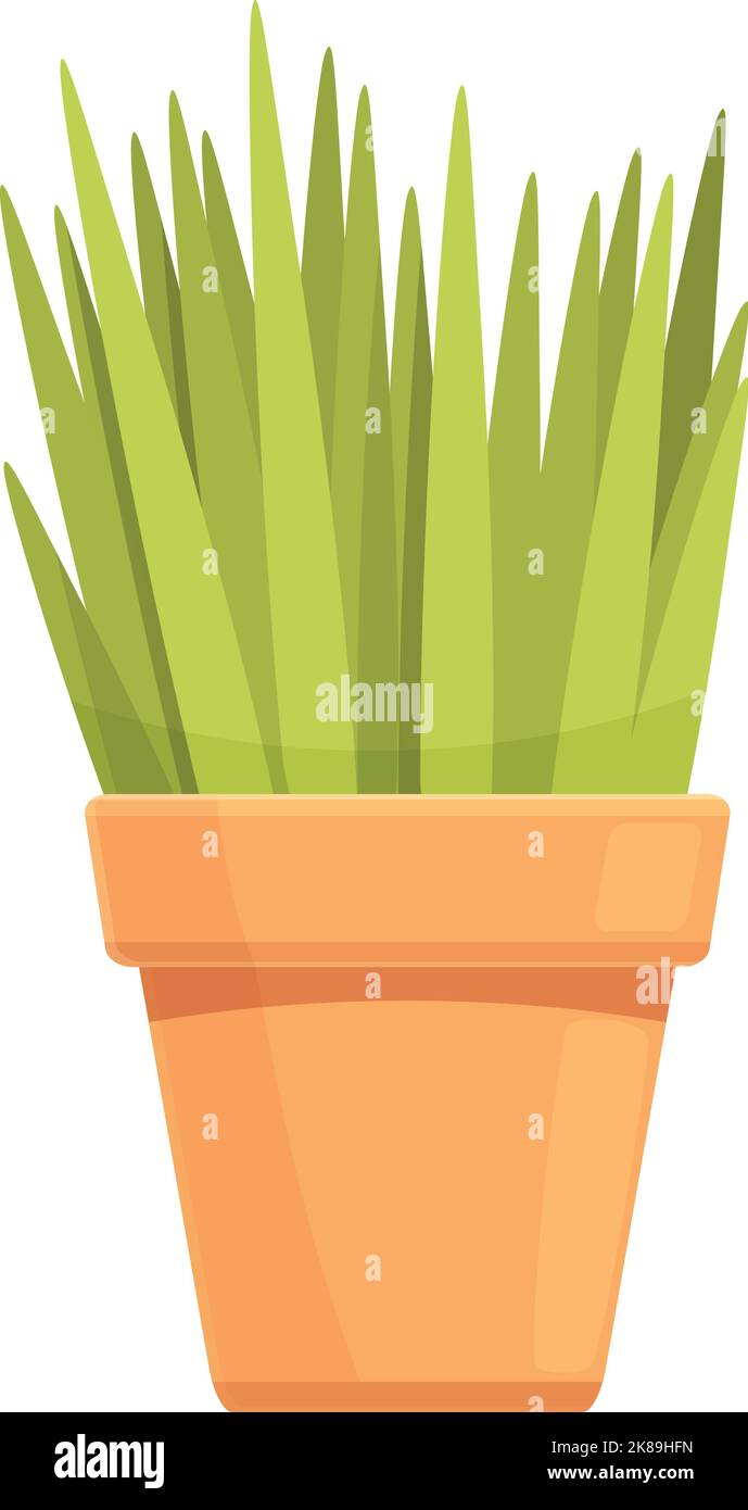 Plant pot icon cartoon vector. Summer garden. Window home Stock Vector ...