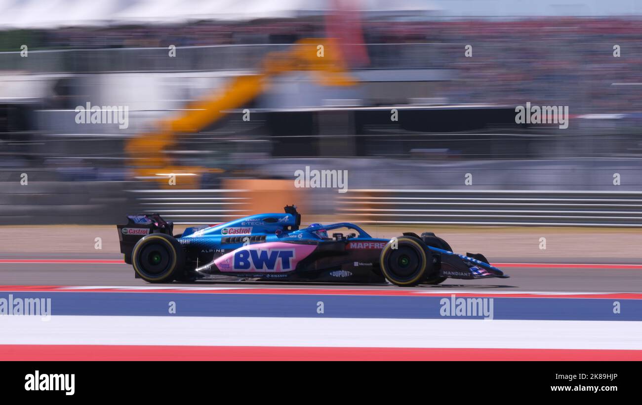 Austin, TX, USA. 21st Oct, 2022. Oct 21, 2022: Fernando Alonso (14 ...