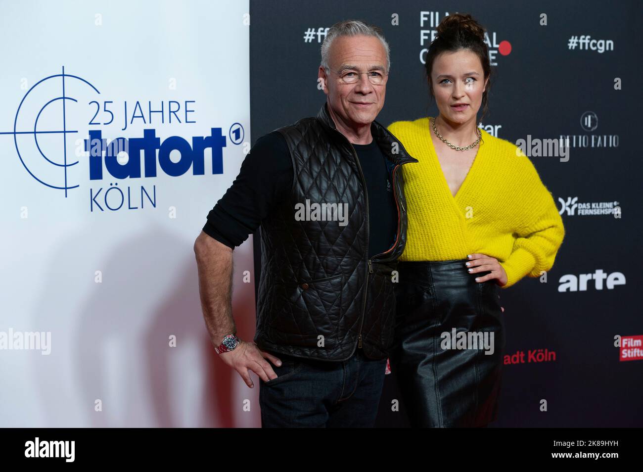 Cologne, Deutschland. 21st Oct, 2022. from left: Klaus J. BEHRENDT ...