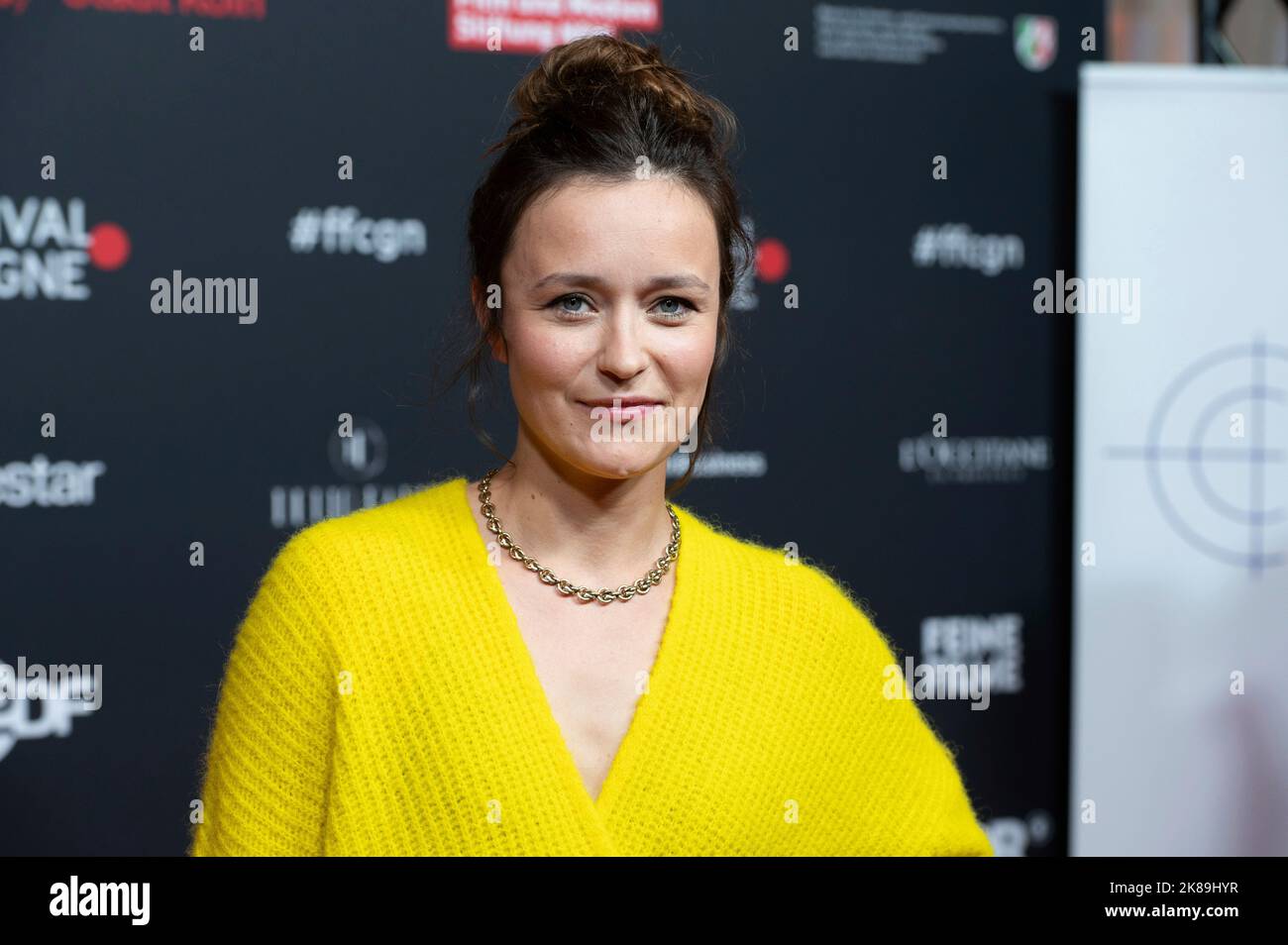 Cologne, Deutschland. 21st Oct, 2022. Tinka FUERST, Furst, actress, red ...