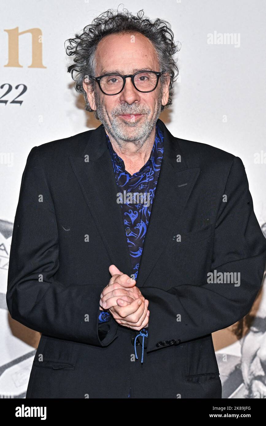 Lyon, France. 21st Oct 2022. Tim Burton attending the Lumiere Award ...