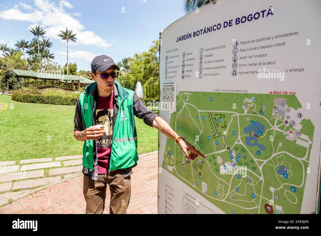 Exhibit exhibits collection man men male guide map pointing location hi ...