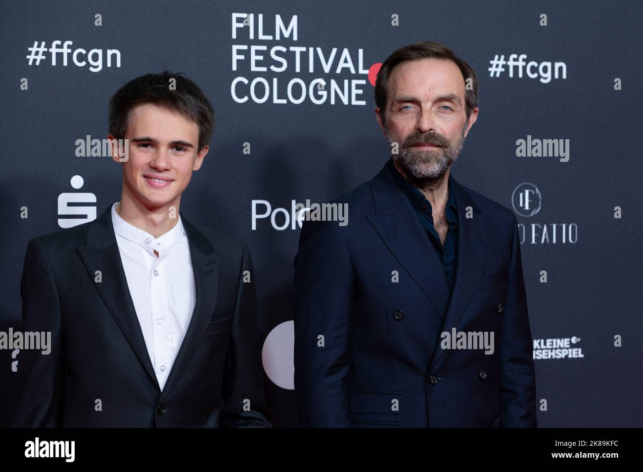 Cologne, Deutschland. 21st Oct, 2022. from left: Aaron KISSIOV, actor ...