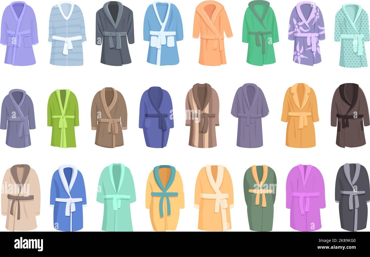 White silk robe Stock Vector Images - Alamy