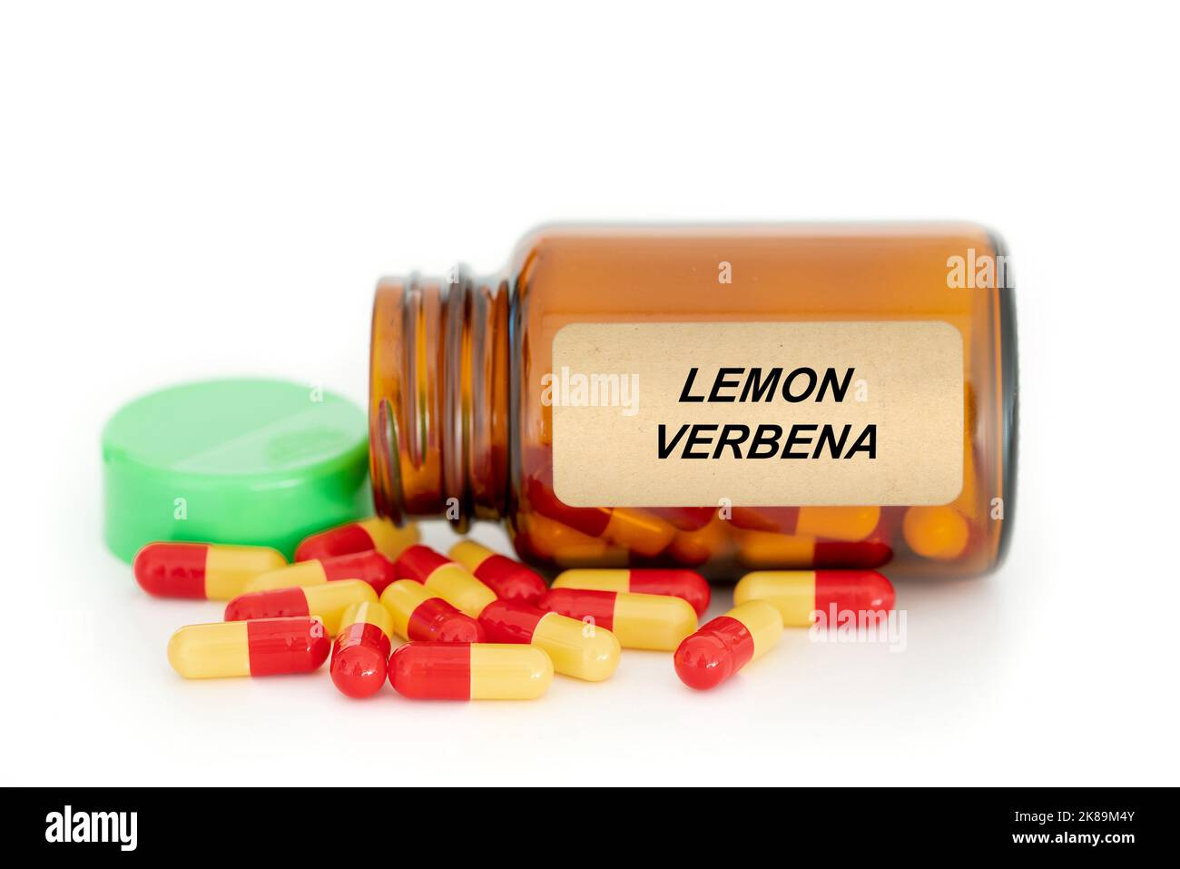 Lemon verbena herbal medicine, conceptual image Stock Photo - Alamy