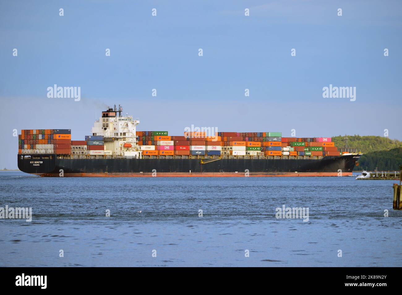 NYK Demeter (IMO: 9337664, MMSI 353025000) container ship pictured in ...