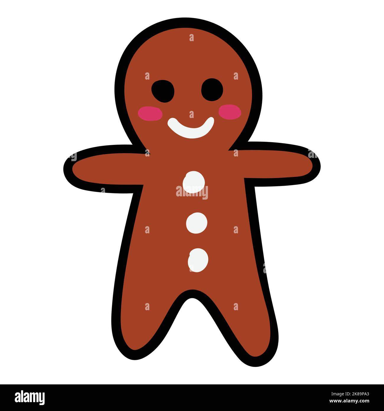The gingerbread man fairy tale Stock Vector Images - Alamy