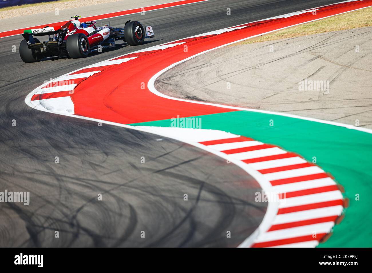 October 21, 2022, Rome, USA: 24 ZHOU Guanyu (chi), Alfa Romeo F1 Team ...