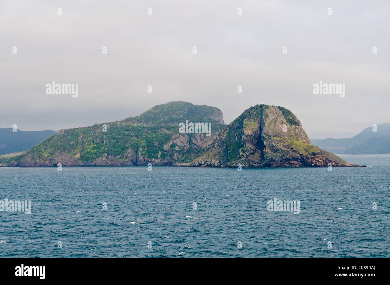 Islands and coastline of Newfoundland, Canada Stock Photo - Alamy
