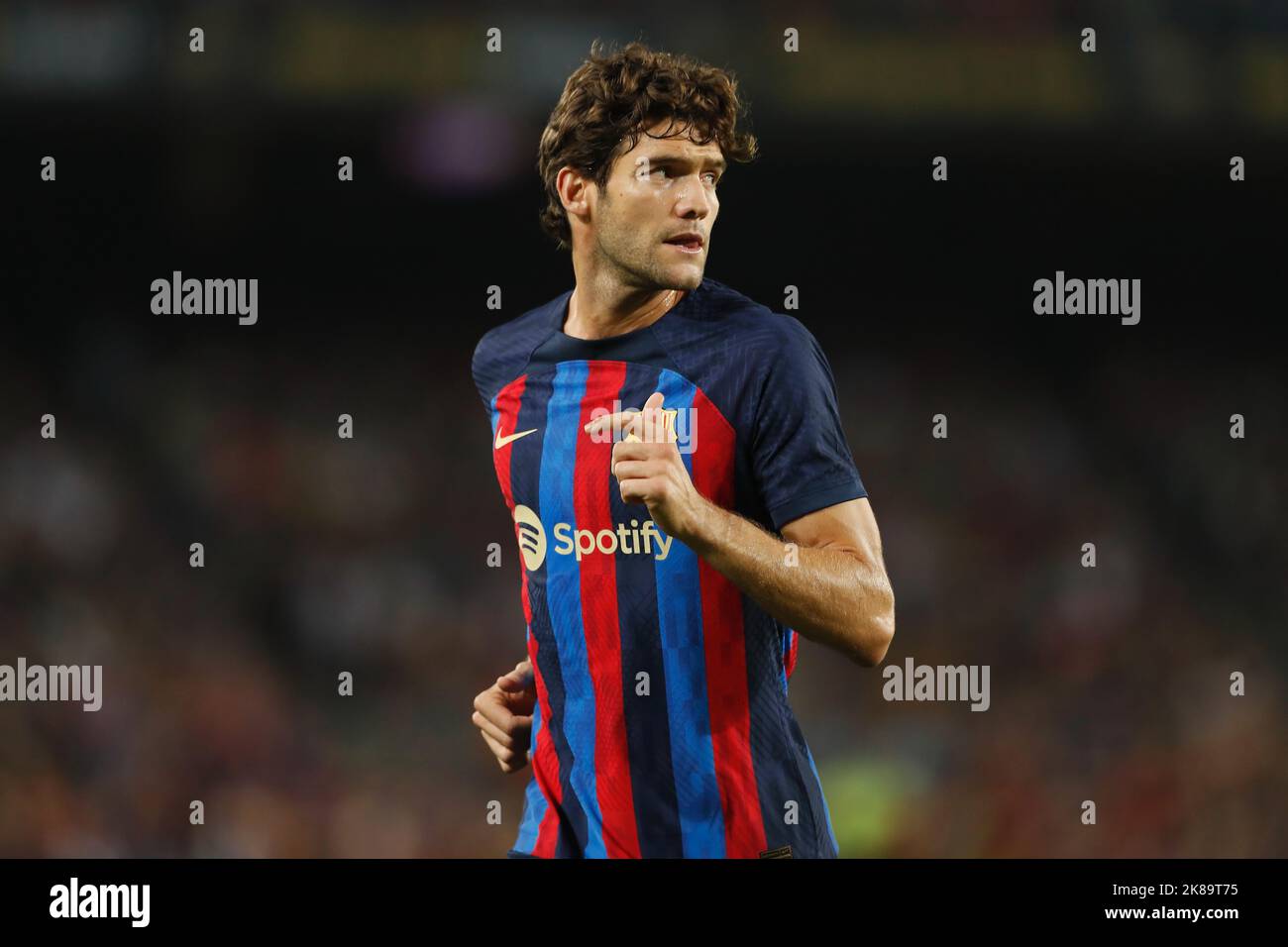 Barcelona, Spain. 20th Oct, 2022. Marcos Alonso (Barcelona) Football ...