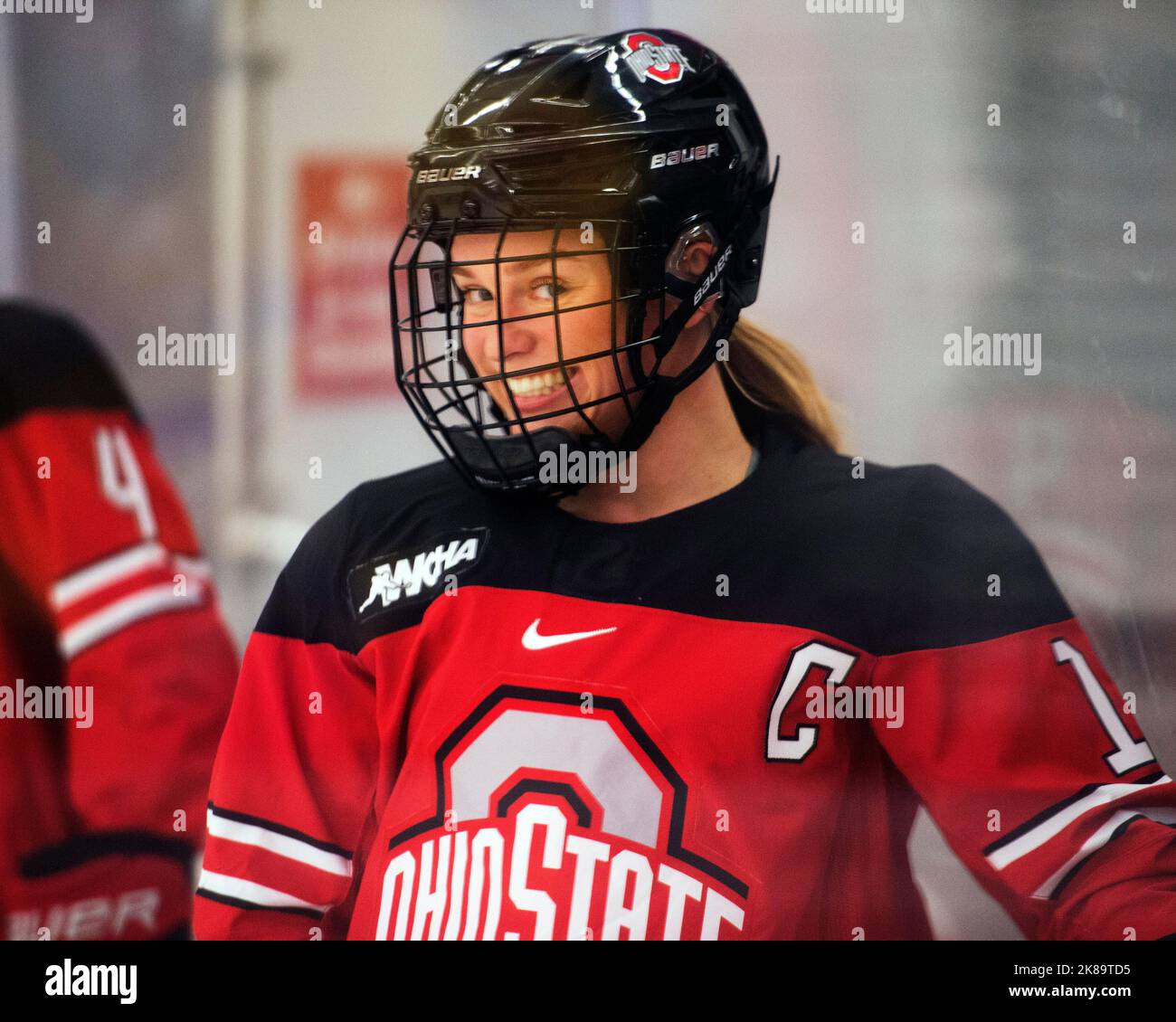 Columbus, Ohio, USA. 21st Oct, 2022. Ohio State forward Emma Maltais ...