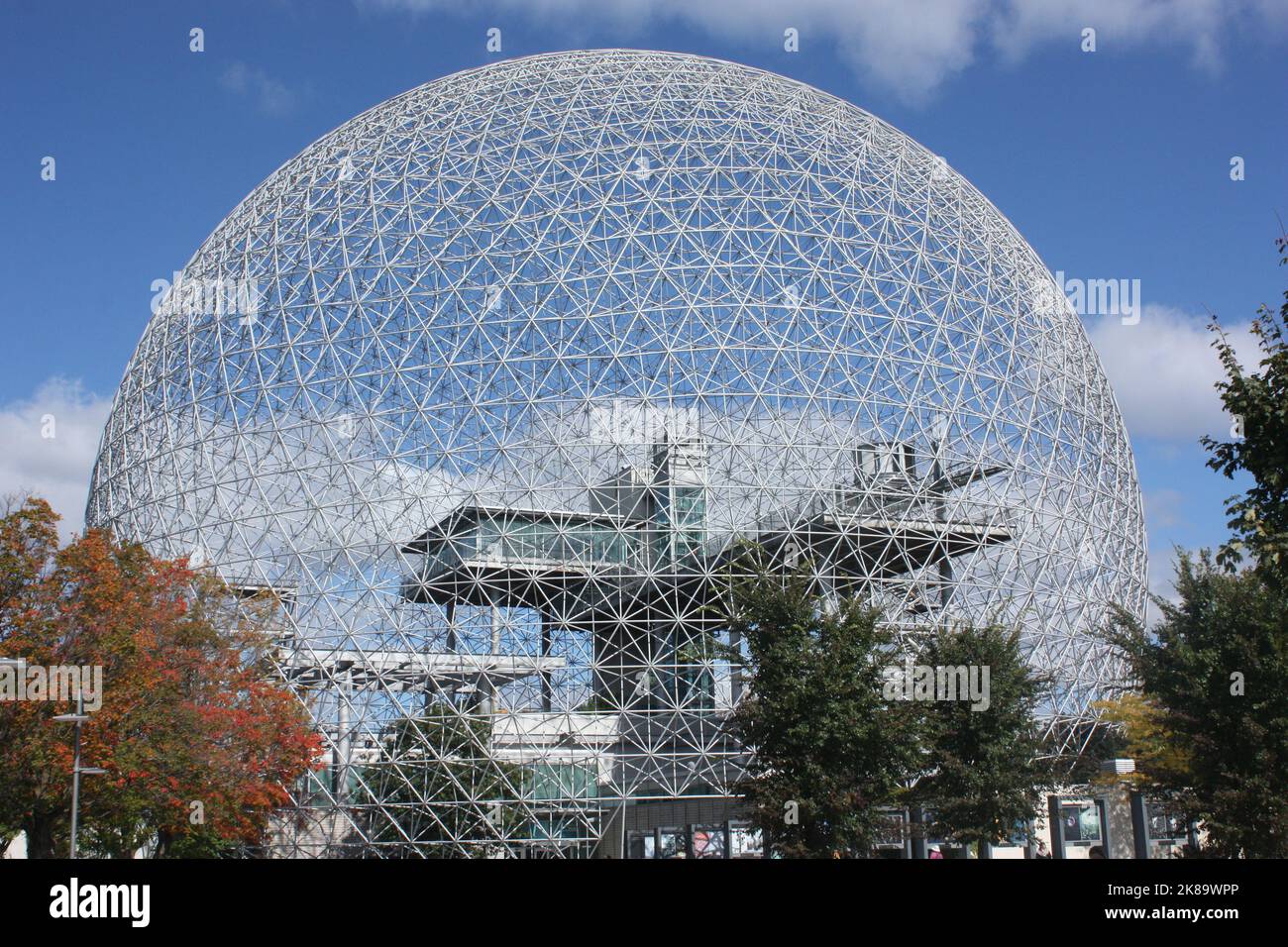 The Biosphere in Parc Jean-Drapeau, Montreal, Quebec, Canada Stock ...