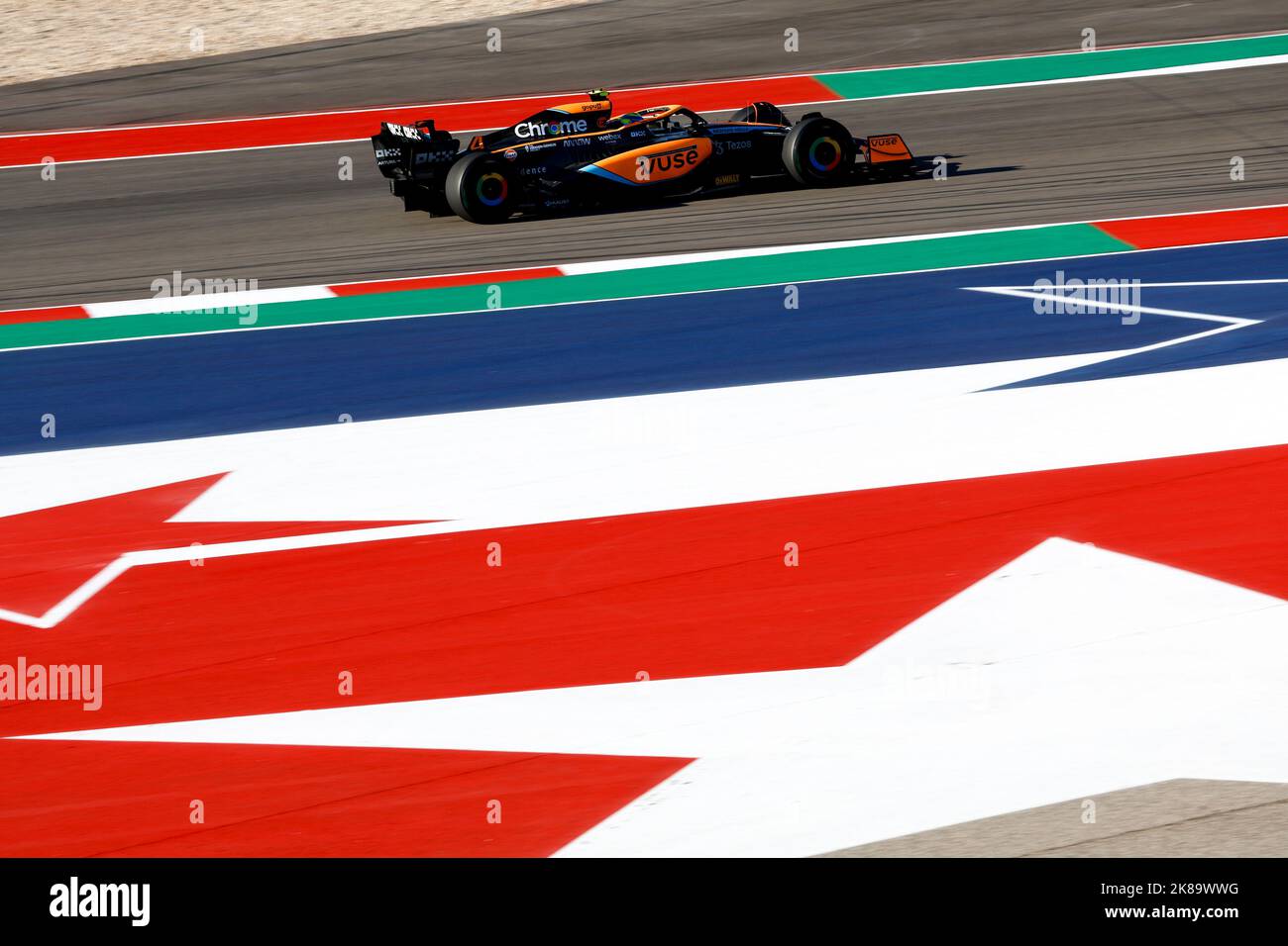 Austin, USA. 21st Oct, 2022. #4 Lando Norris (GBR, McLaren F1 Team), F1 ...