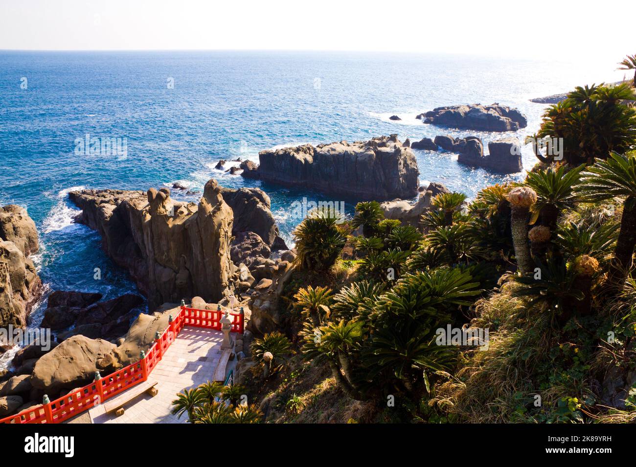 Udo shrine is a Shinto shrine in Nichinan, Miyazaki prefecture, Kyushu ...
