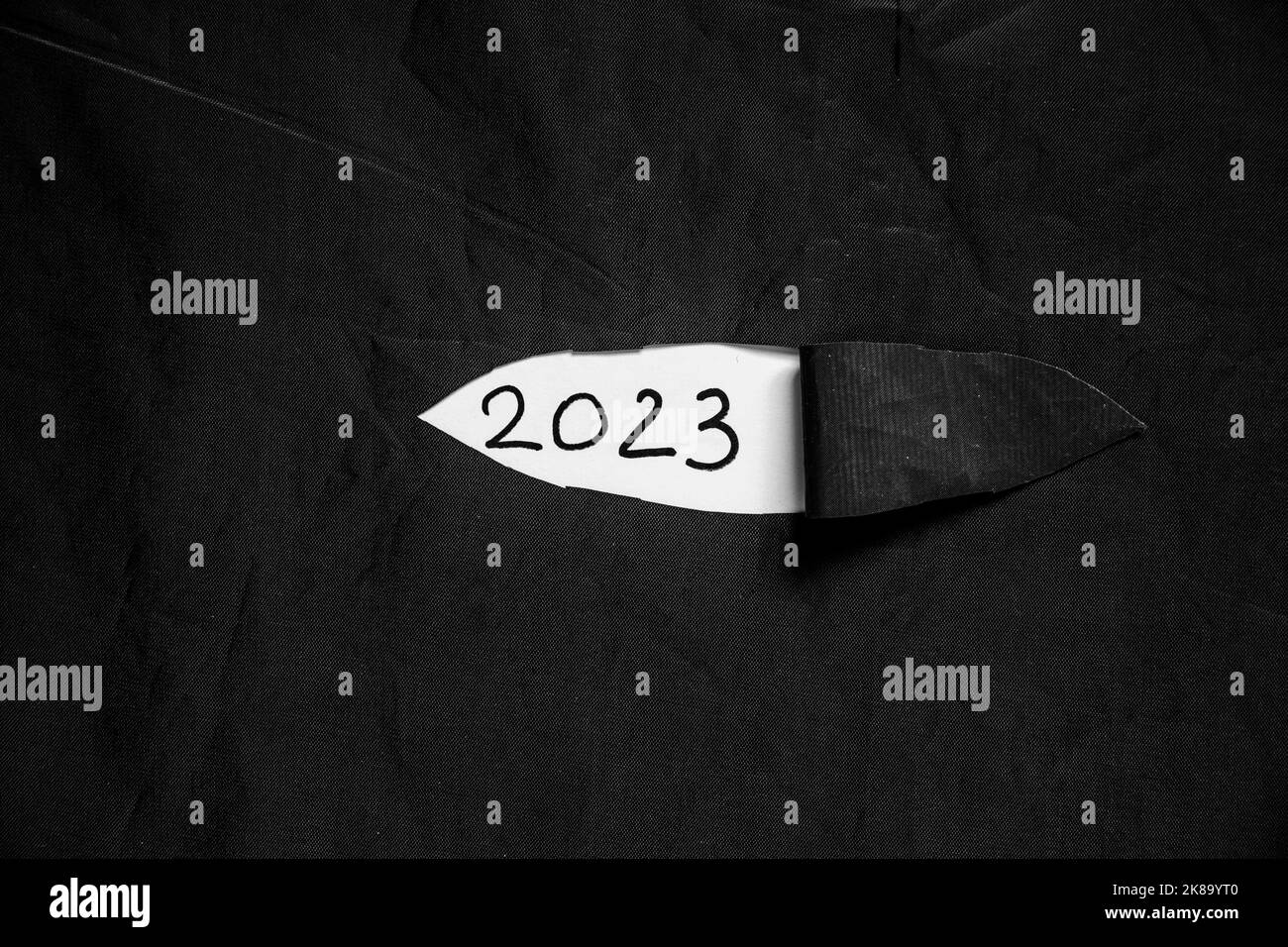 2023 year background Black and White Stock Photos & Images - Alamy