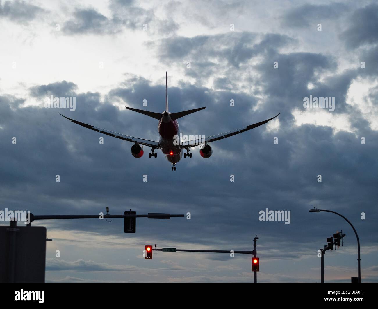Richmond, British Columbia, Canada. 20th Oct, 2022. A Qantas Boeing 787 ...