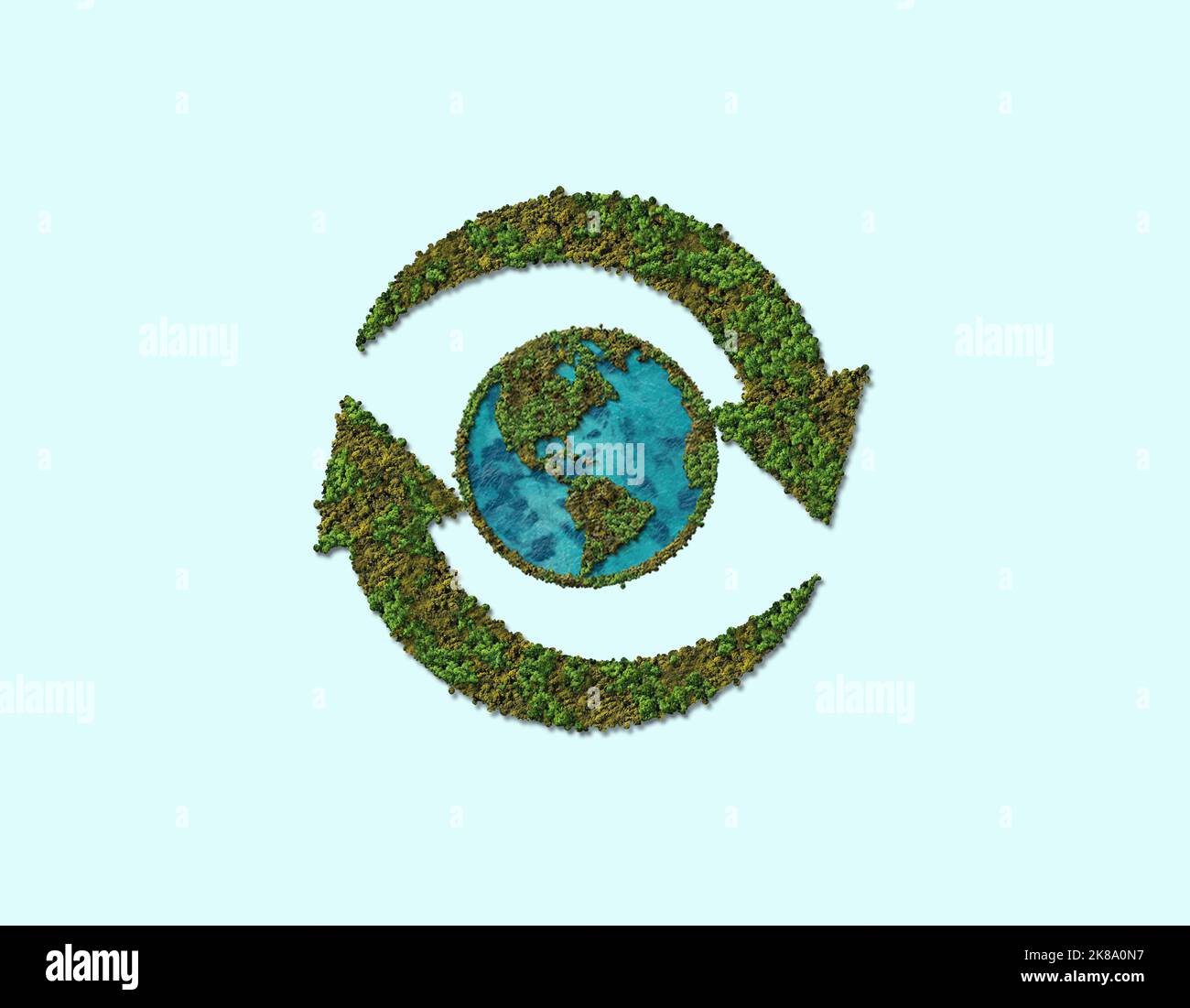 Ozone layer or ozone shield. Ozone Layer Preservation International Day ...