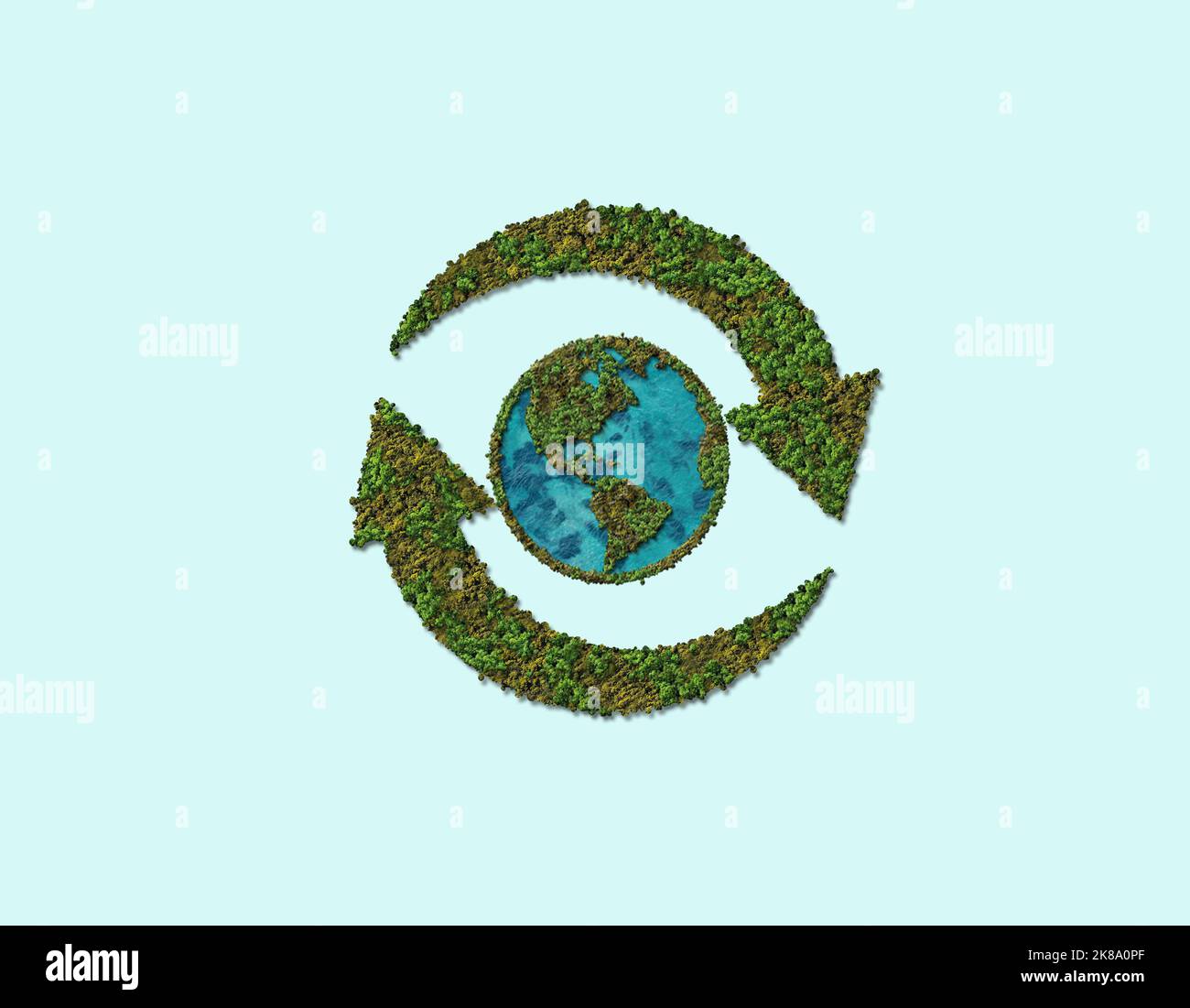 Ozone layer or ozone shield. Ozone Layer Preservation International Day ...