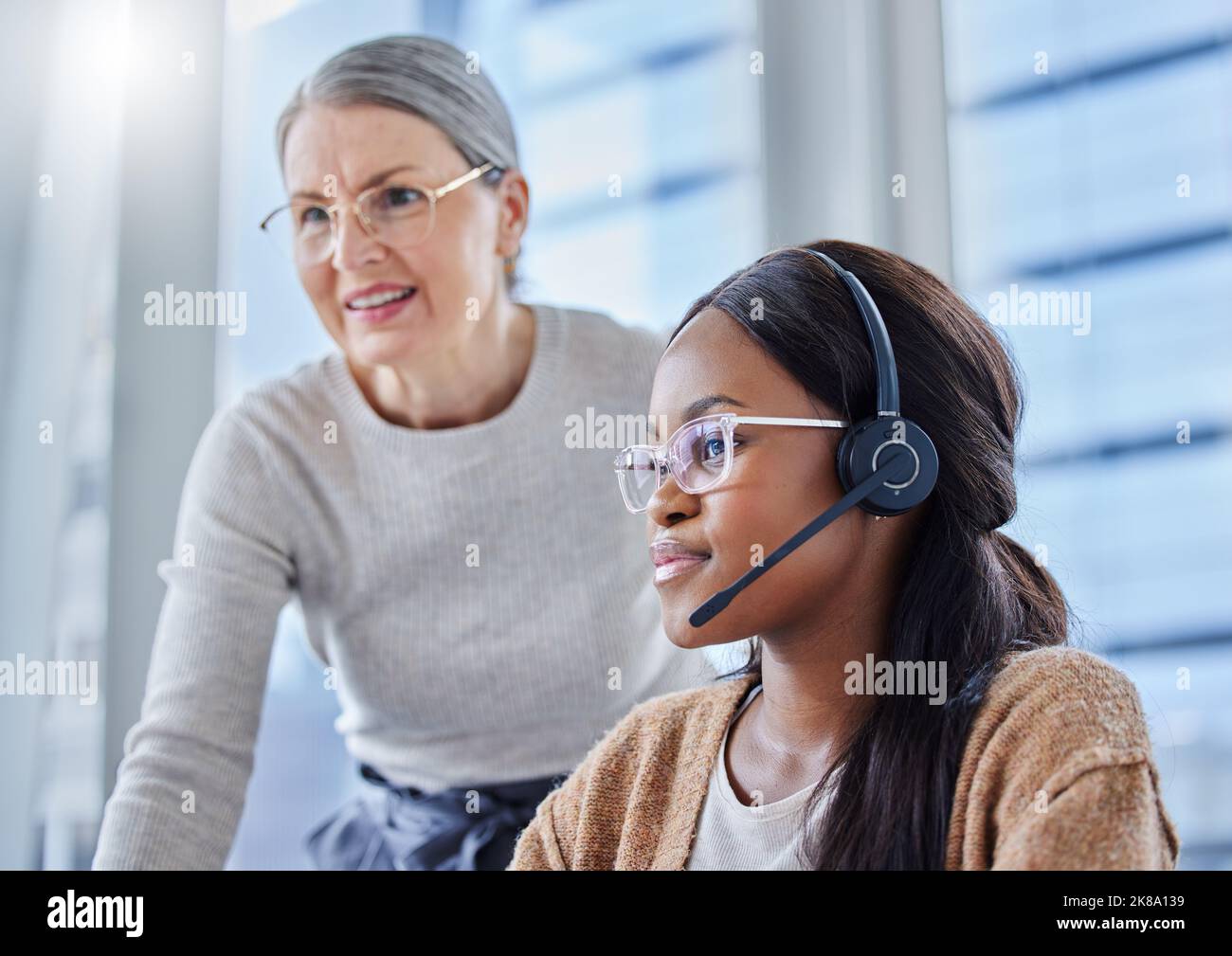 This new staff member is so promising. a young businesswoman in her ...