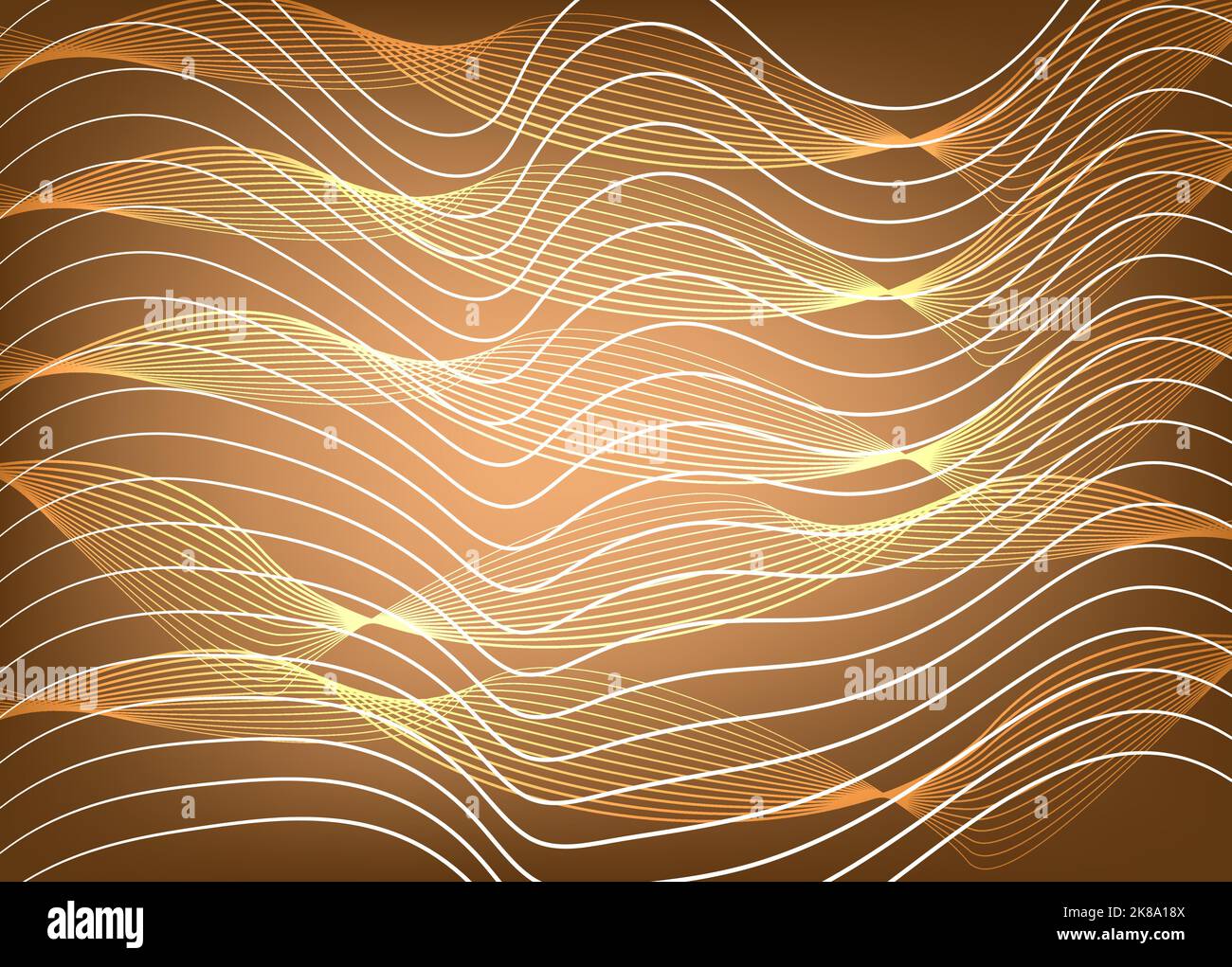 Digital technology background wave glowing Stock Vector Images - Alamy