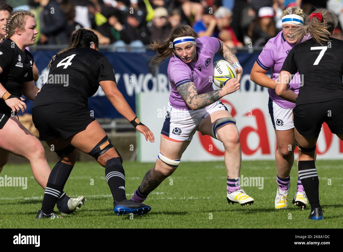 Scotland's Jade Konkel-Roberts during the Women's Rugby World Cup pool ...