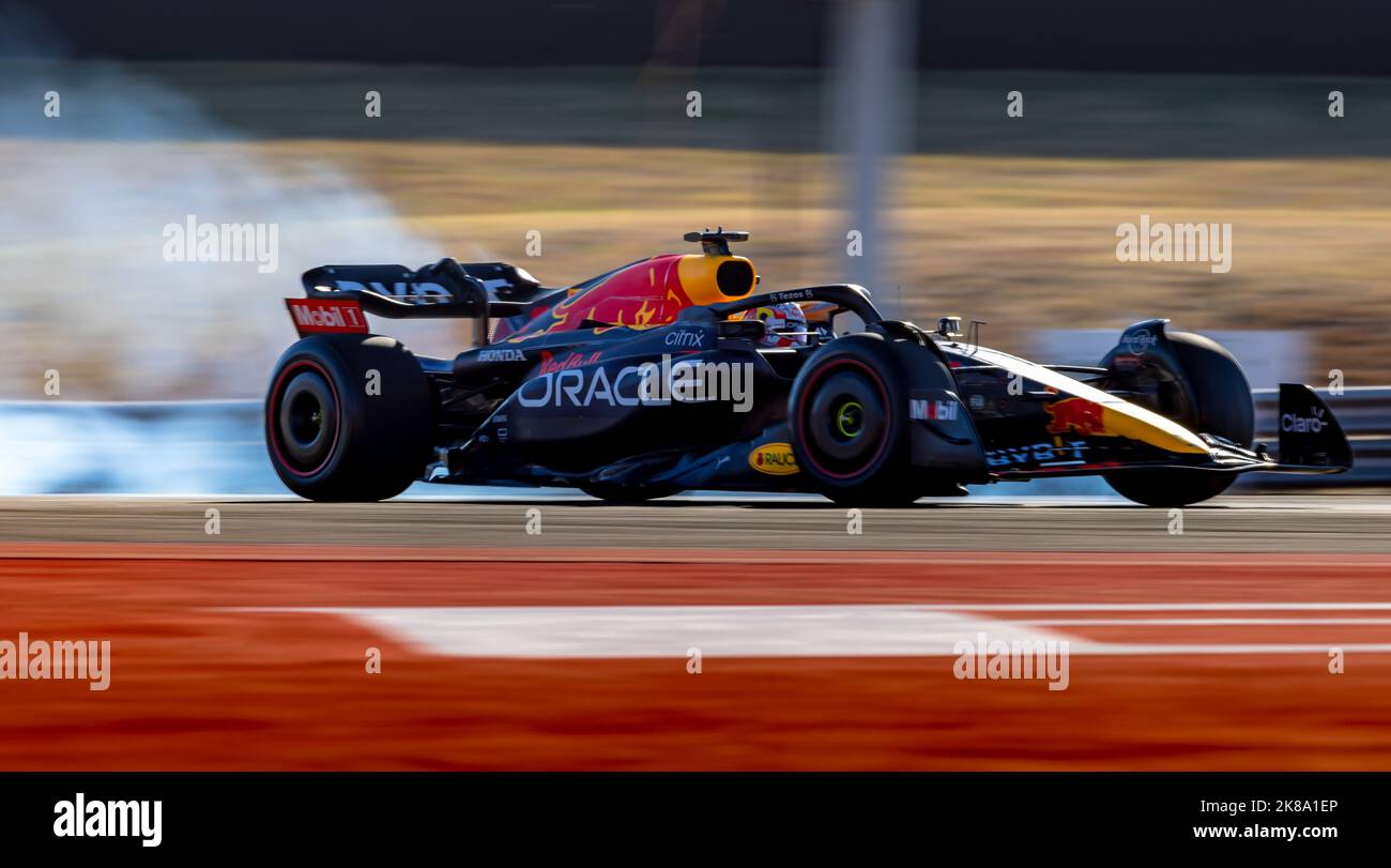 United Stated Grand Prix, Austin Texas, 21nd October 2022, Max ...