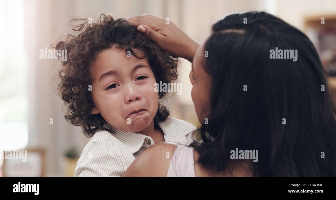 That movie was quite emotional. an adorable boy crying while his mother ...