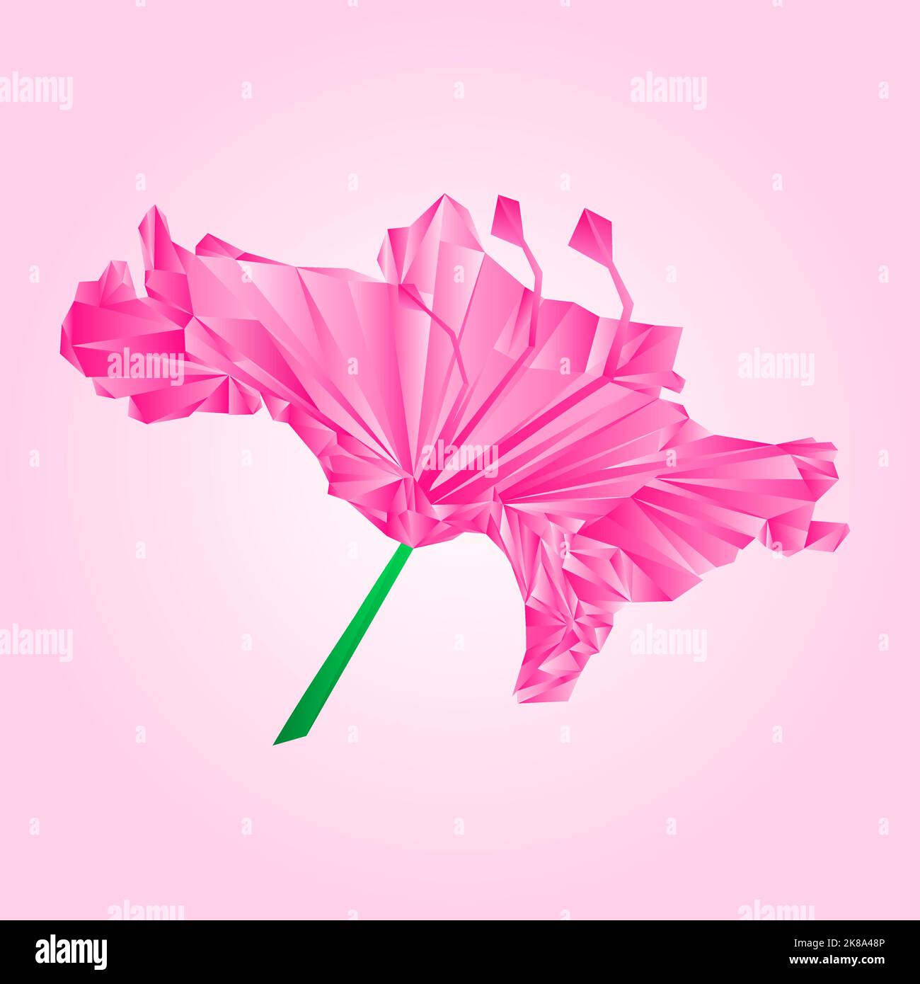 Flower rhododendron mountain shrub Stock Vector Images - Alamy