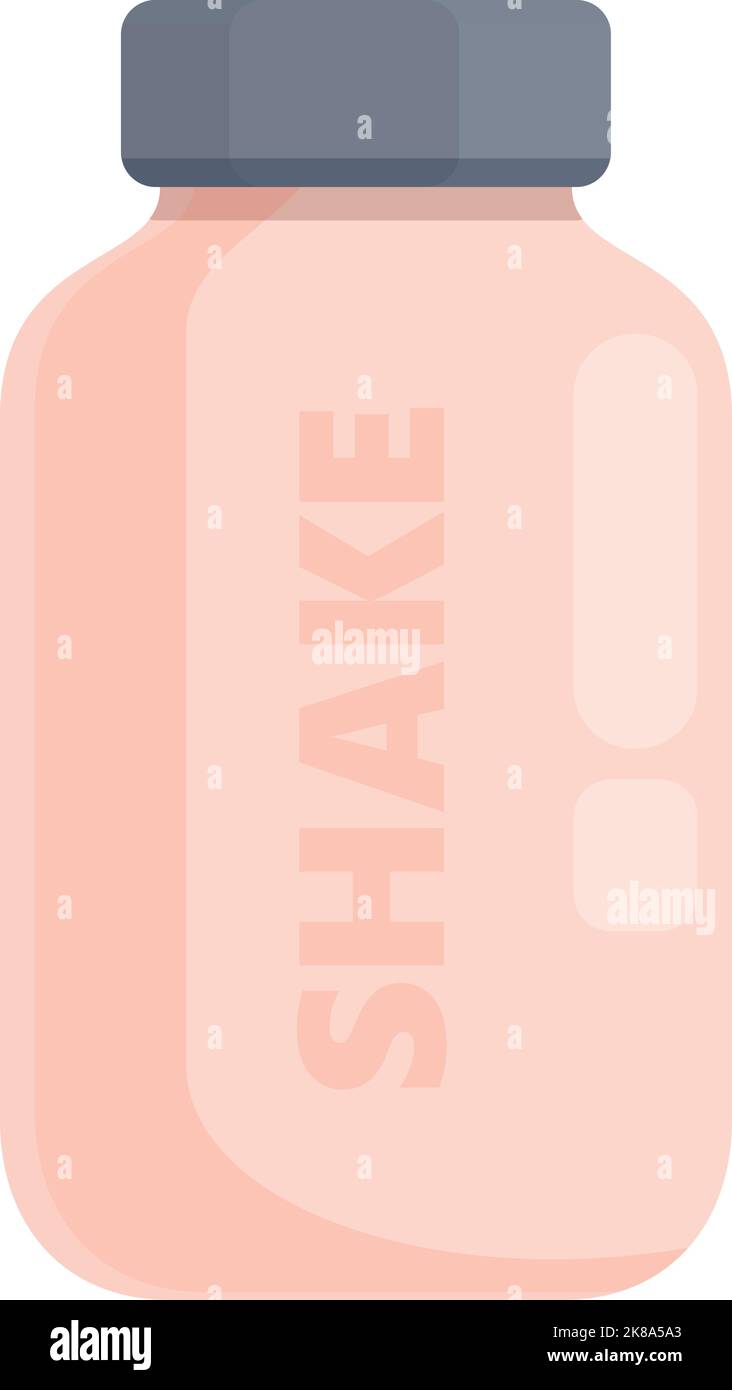 Shake protein jar icon cartoon vector. Sugar food. Binge nut Stock ...