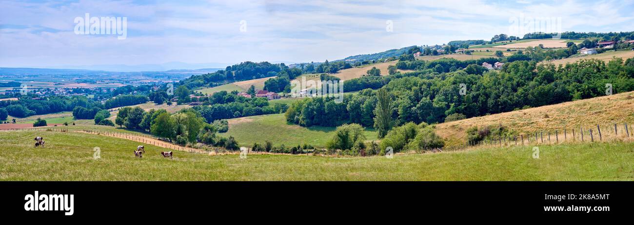 Rural lyon france hi-res stock photography and images - Alamy