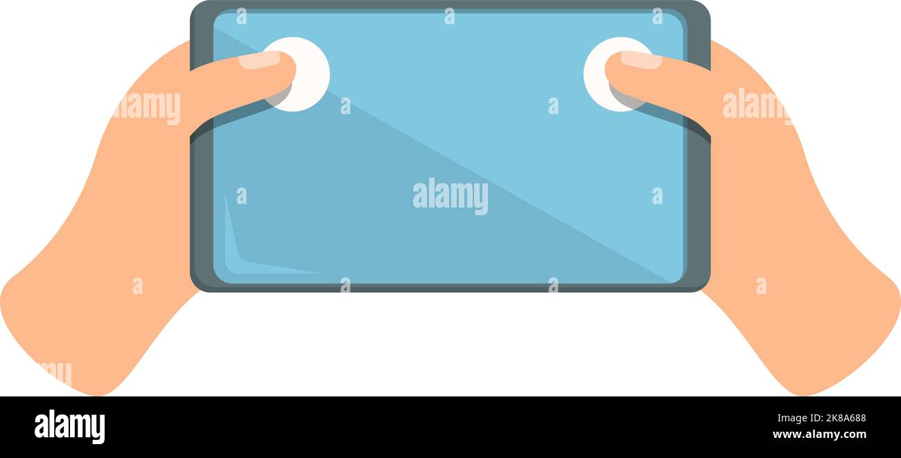 Phone touchscreen icon cartoon vector. Smartphone screen. Mobile app ...