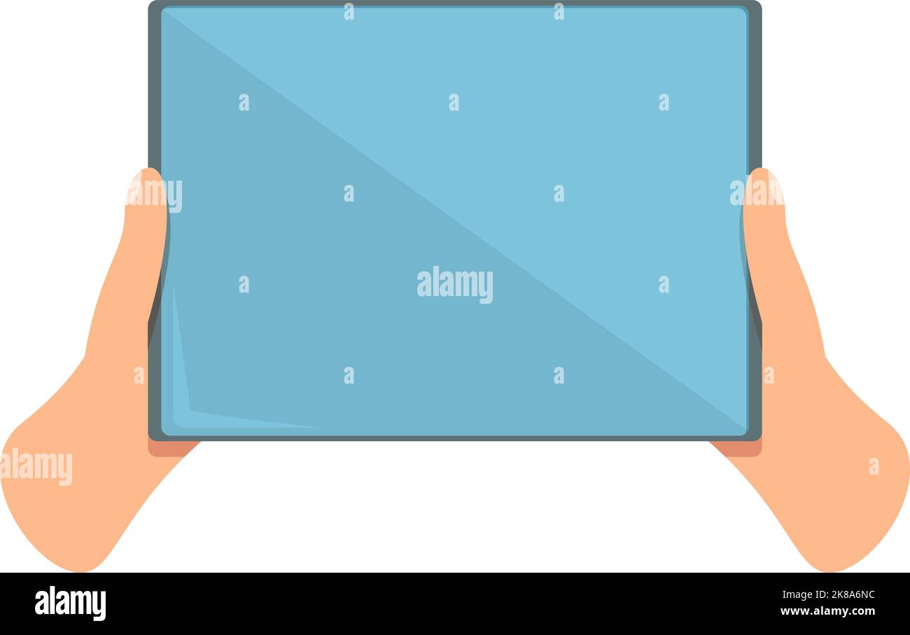 Tablet touch icon cartoon vector. Screen hand. App cell Stock Vector ...