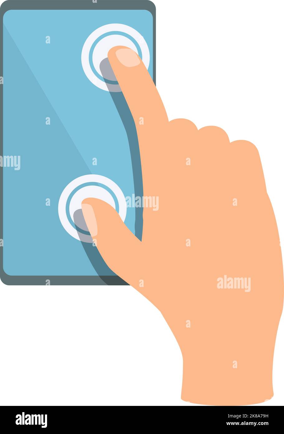 Iphone screen web search Stock Vector Images - Alamy