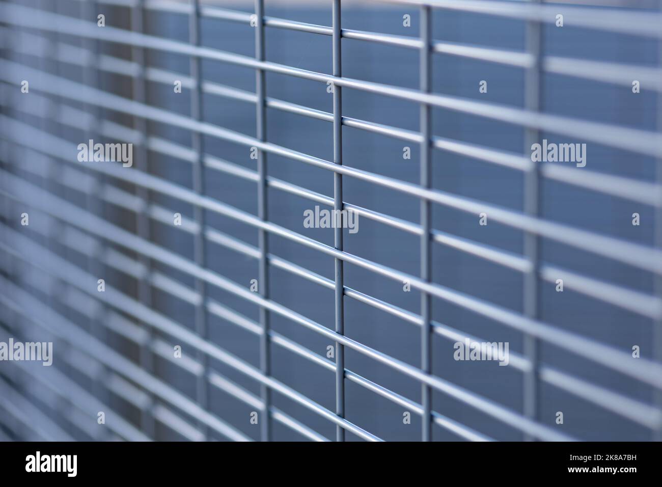 Close up textured background of a metal grating grid Stock Photo - Alamy