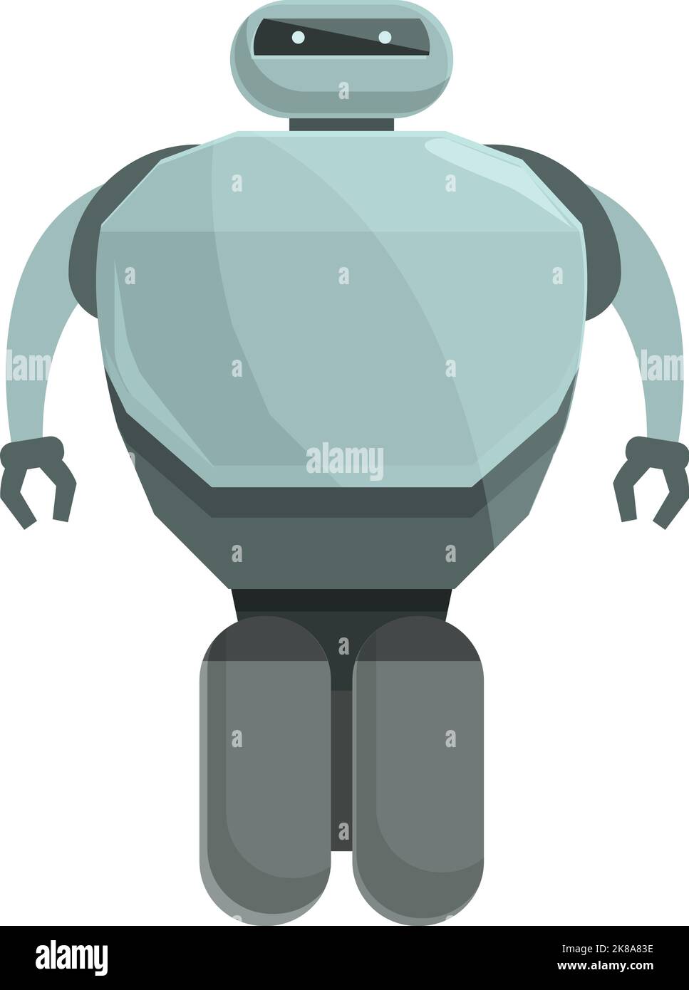 Science robot icon cartoon vector. Cute toy. Computer space Stock ...