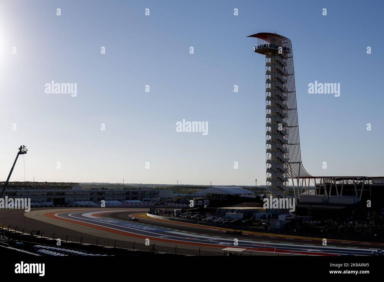 Austin tower during the Formula 1 Aramco United States Grand Prix 2022 ...