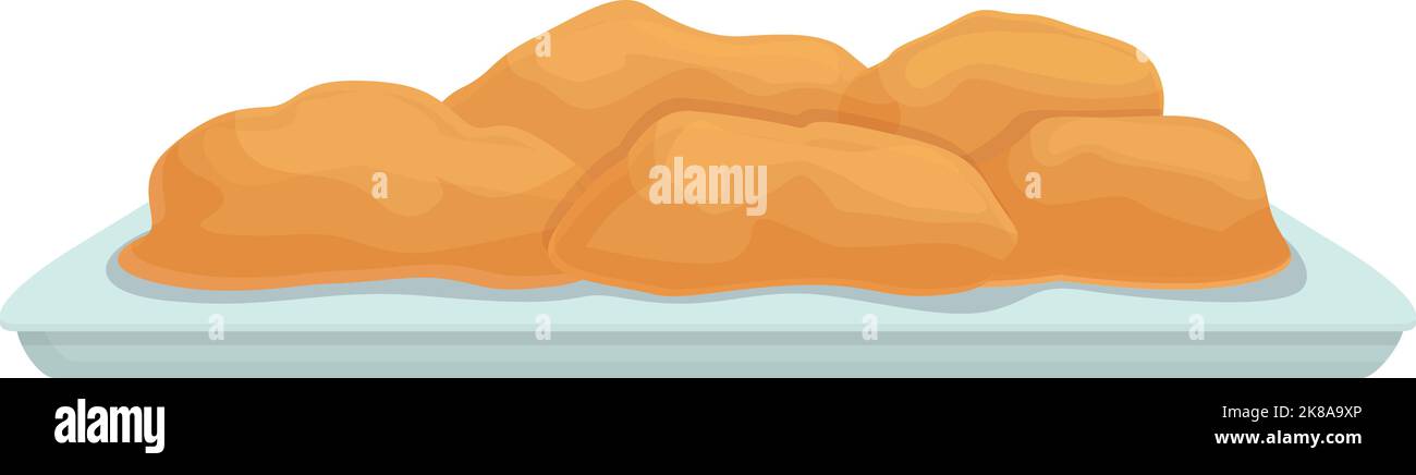 Dutch cuisine meat icon cartoon vector. Board food. Travel type Stock ...