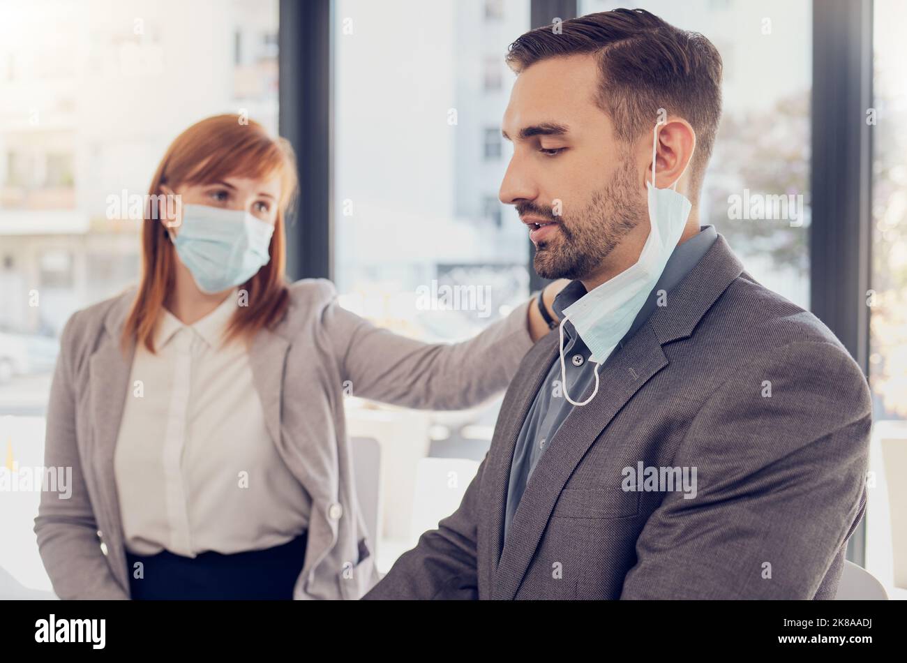 Sad man in mask hi-res stock photography and images - Alamy