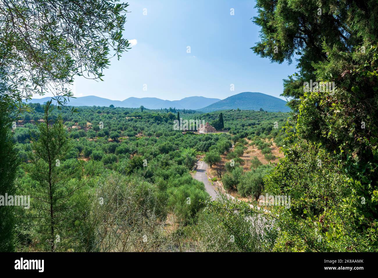 The temple of Zoodochos Pigi of Samarina is a verdant location a short ...
