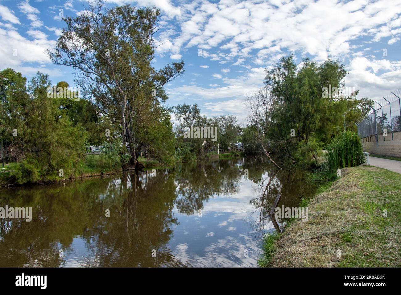 Myal Creek Dalby Stock Photo - Alamy