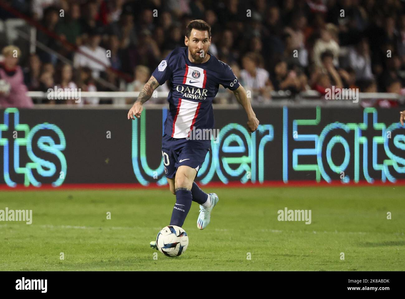Lionel Messi of PSG during the French championship Ligue 1 football ...